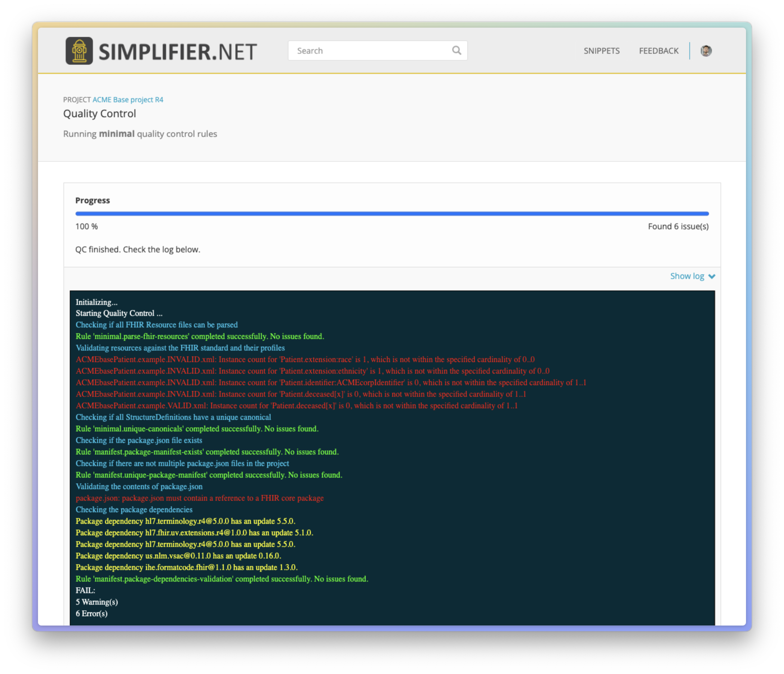 Release Notes — Simplifier.net documentation